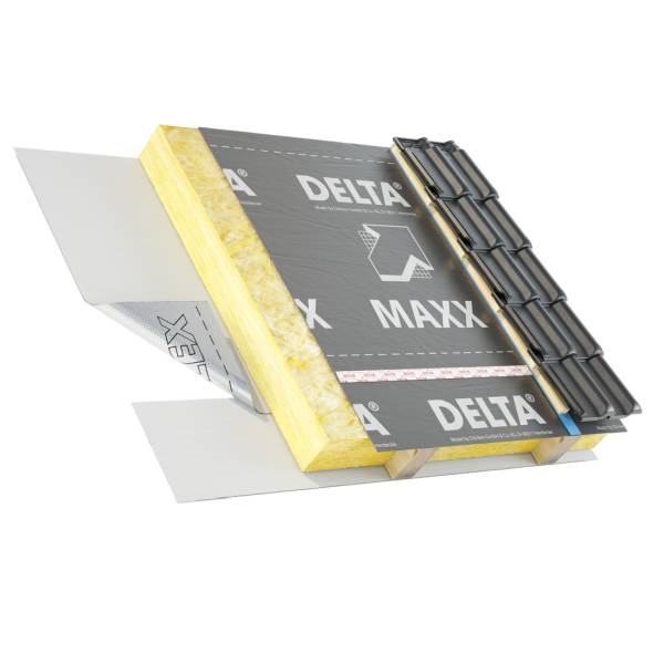 Dörken DELTA-MAXX páraáteresztő tetőfólia - 1 tekercs (75 m2 ...